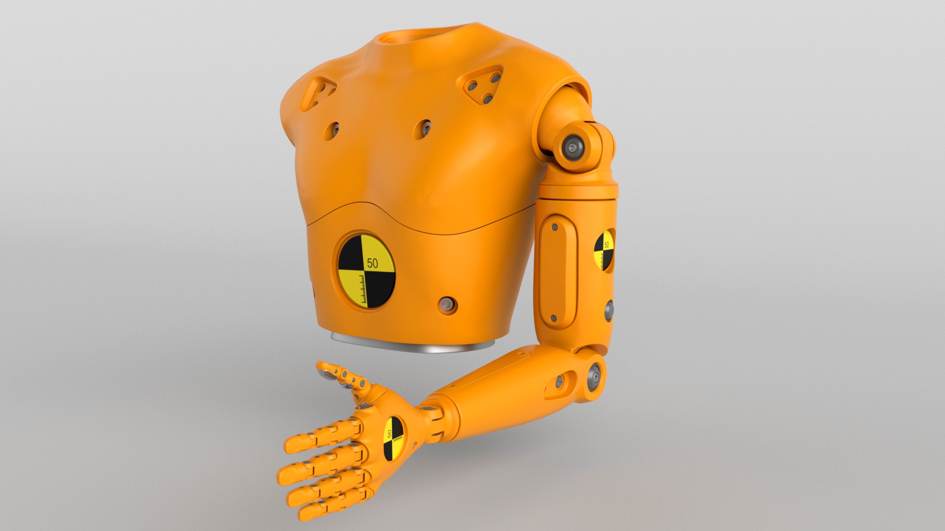 Crash Test Robot Android 3D - TurboSquid 1455220
