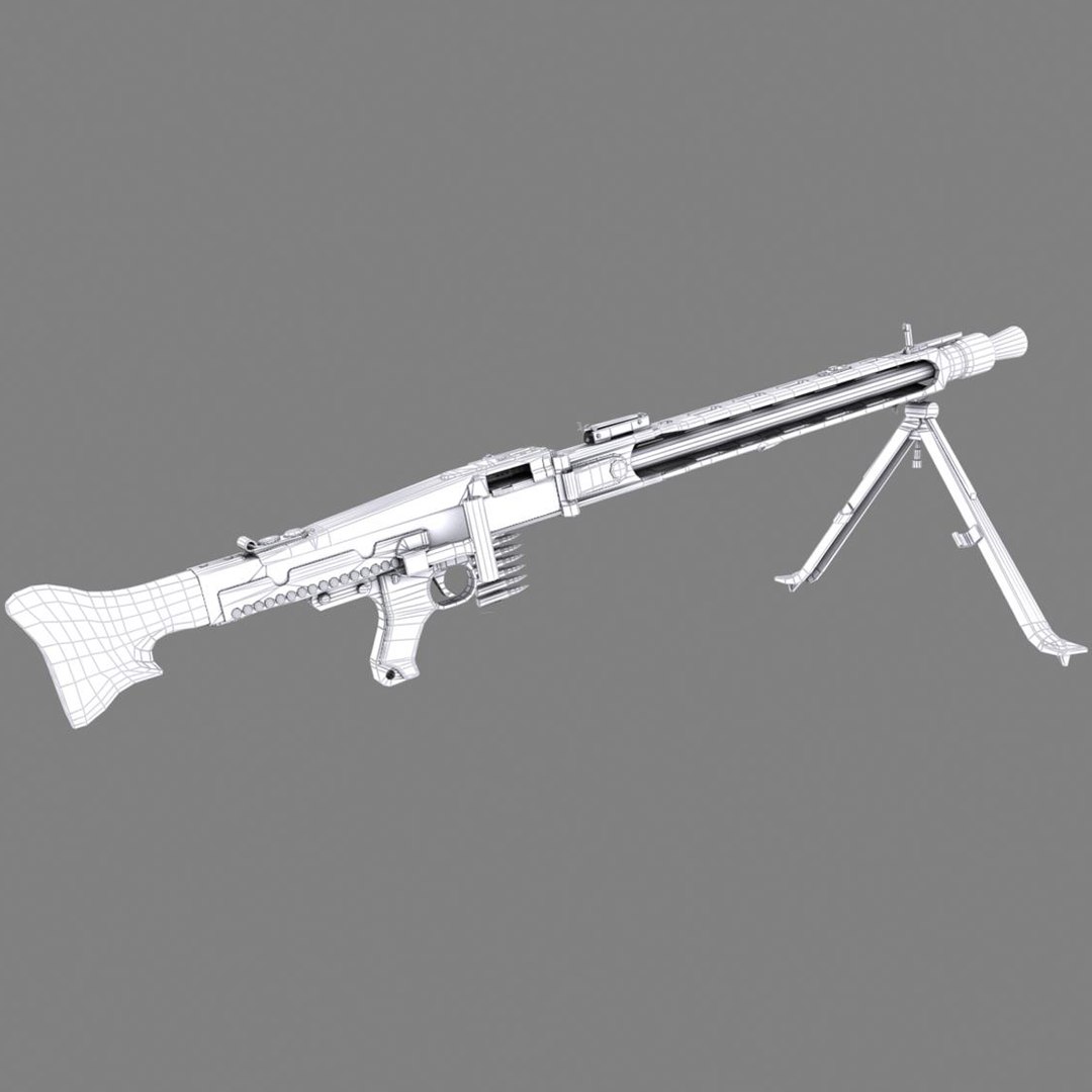 3d Model Of Mg42
