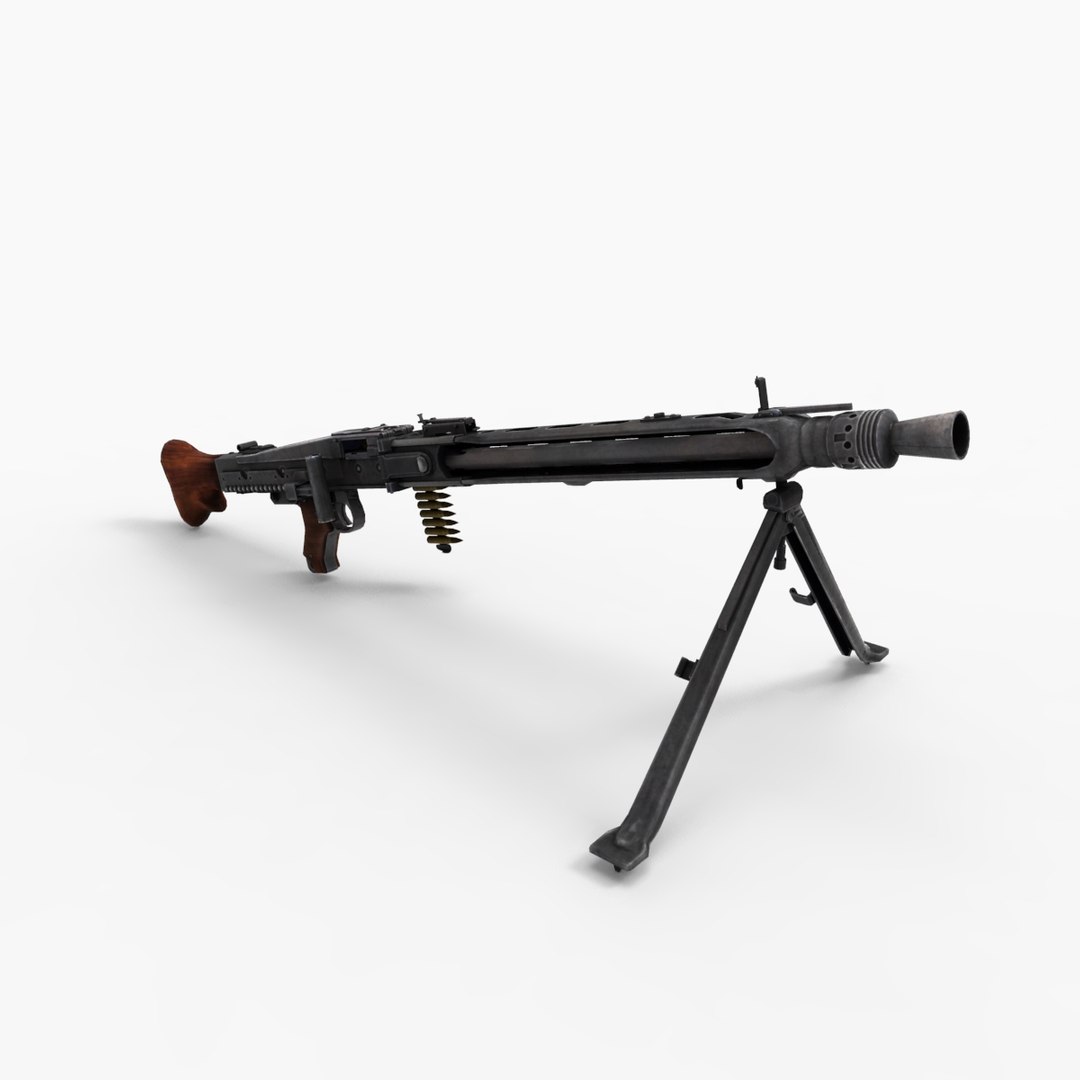 3d Model Of Mg42