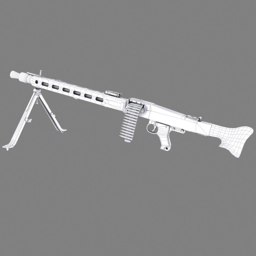 3d Model Of Mg42