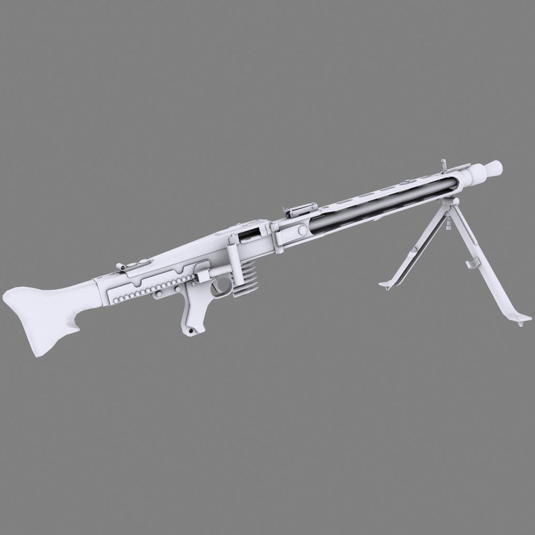 3d Model Of Mg42