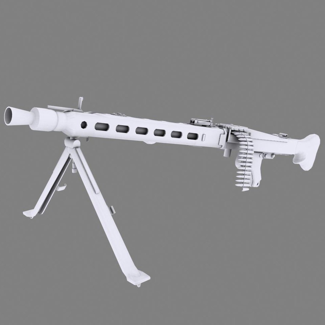 3d Model Of Mg42