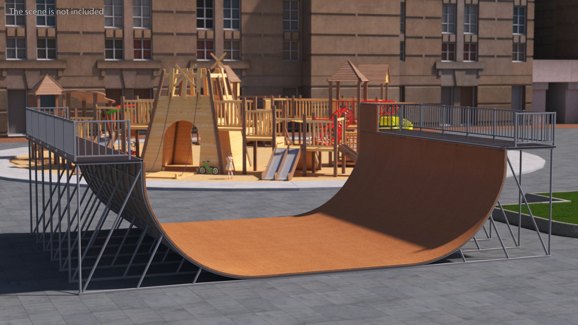 3D Vert Ramp Model - TurboSquid 2316272
