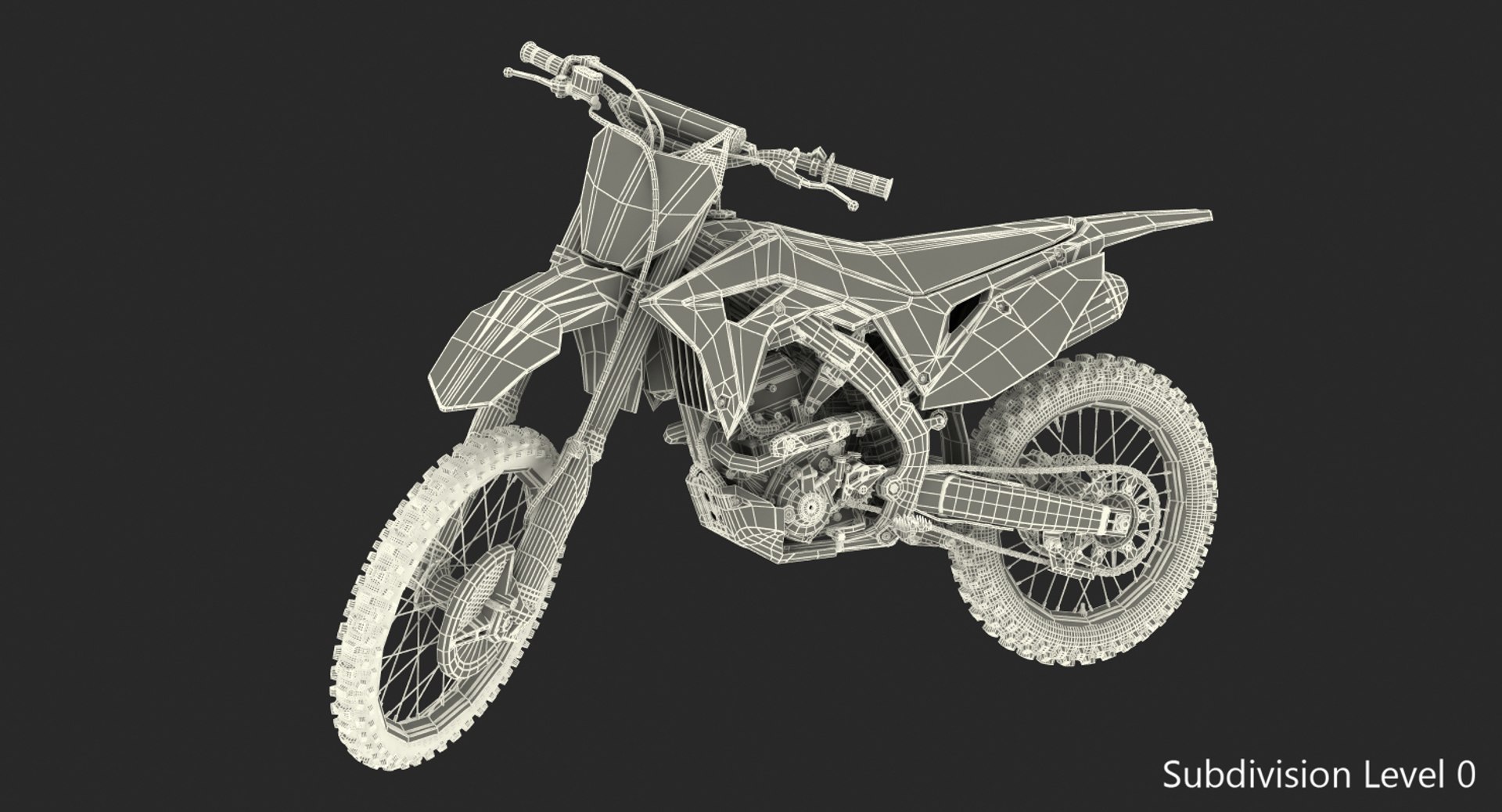3D competition motorcycle honda crf250r model - TurboSquid 1230086