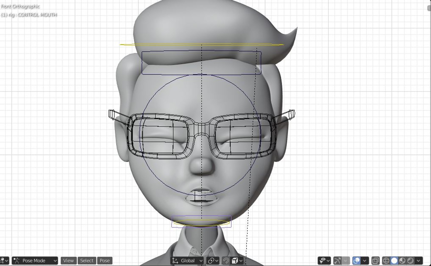 3D Cartoon Man Rig - TurboSquid 1466269