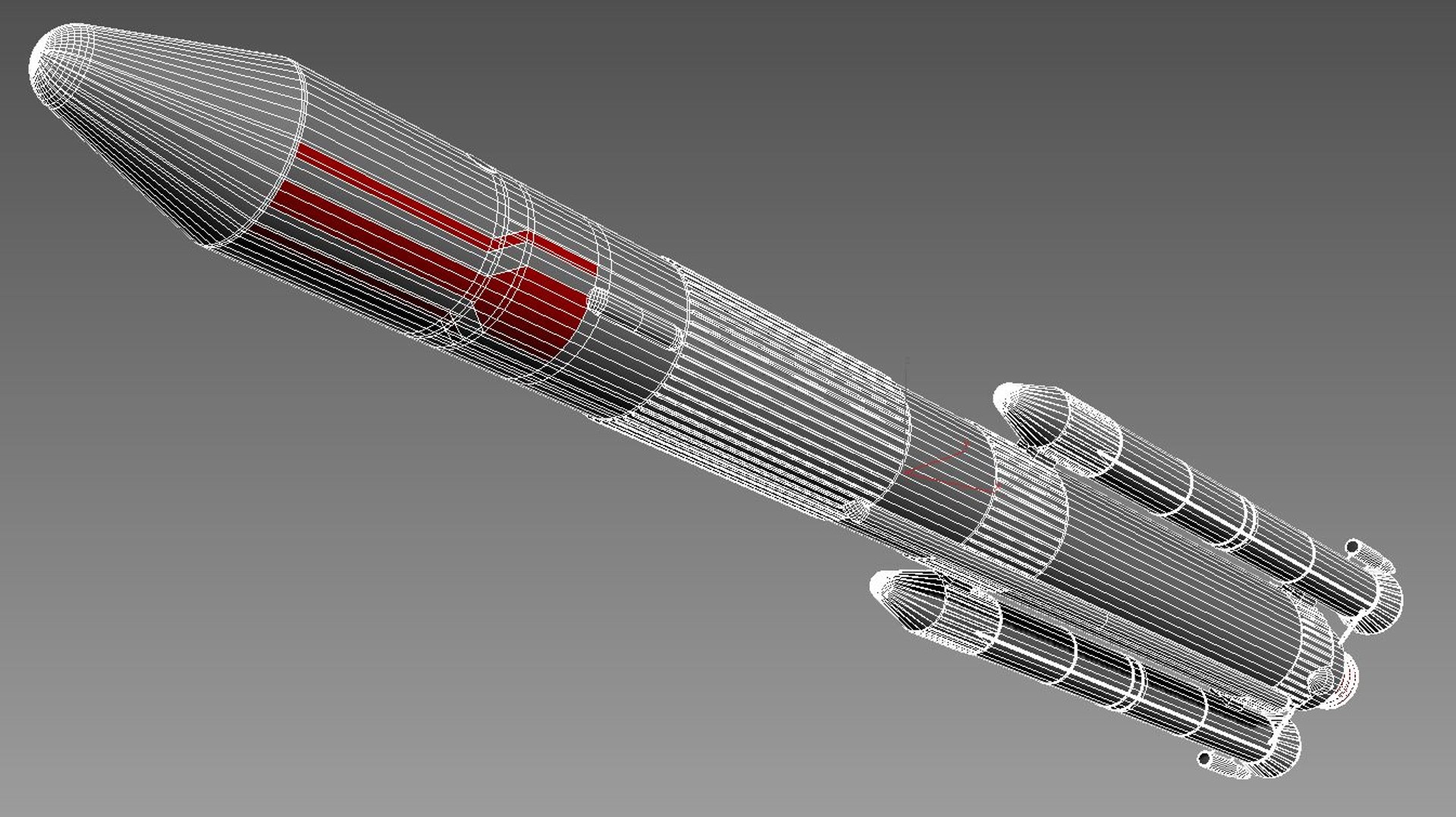 3D H-ii Rocket - TurboSquid 1304094