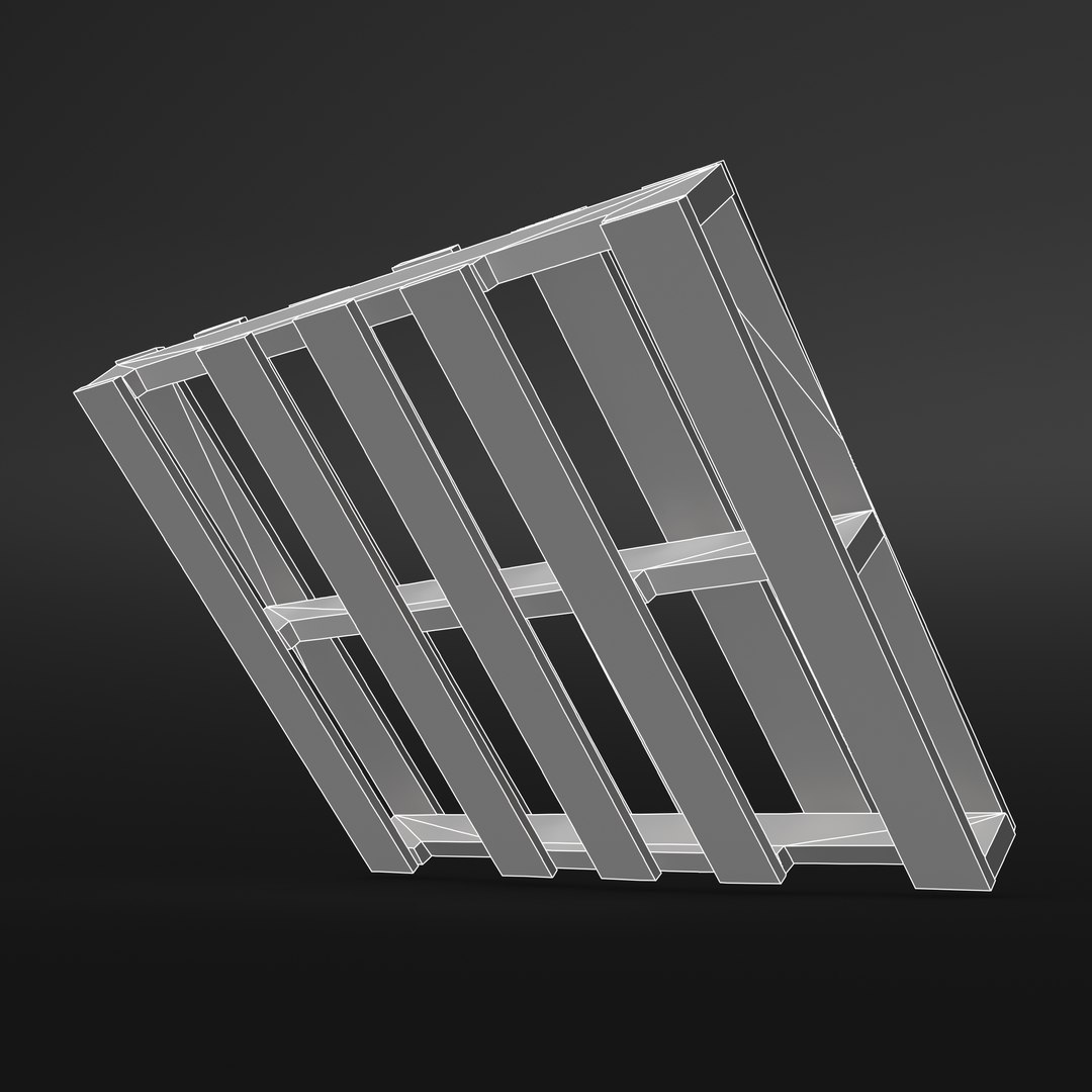 3d model pallet ready