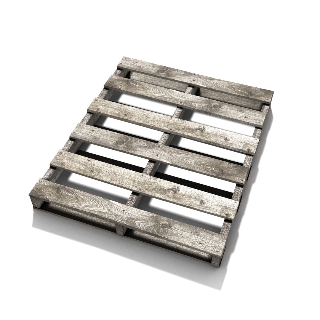 3d model pallet ready