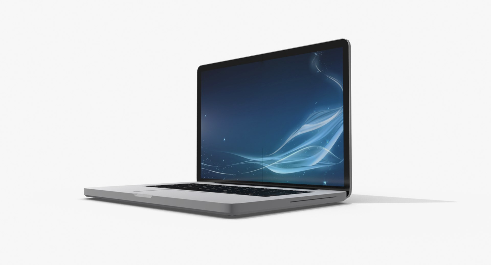 3d Realistic Laptop