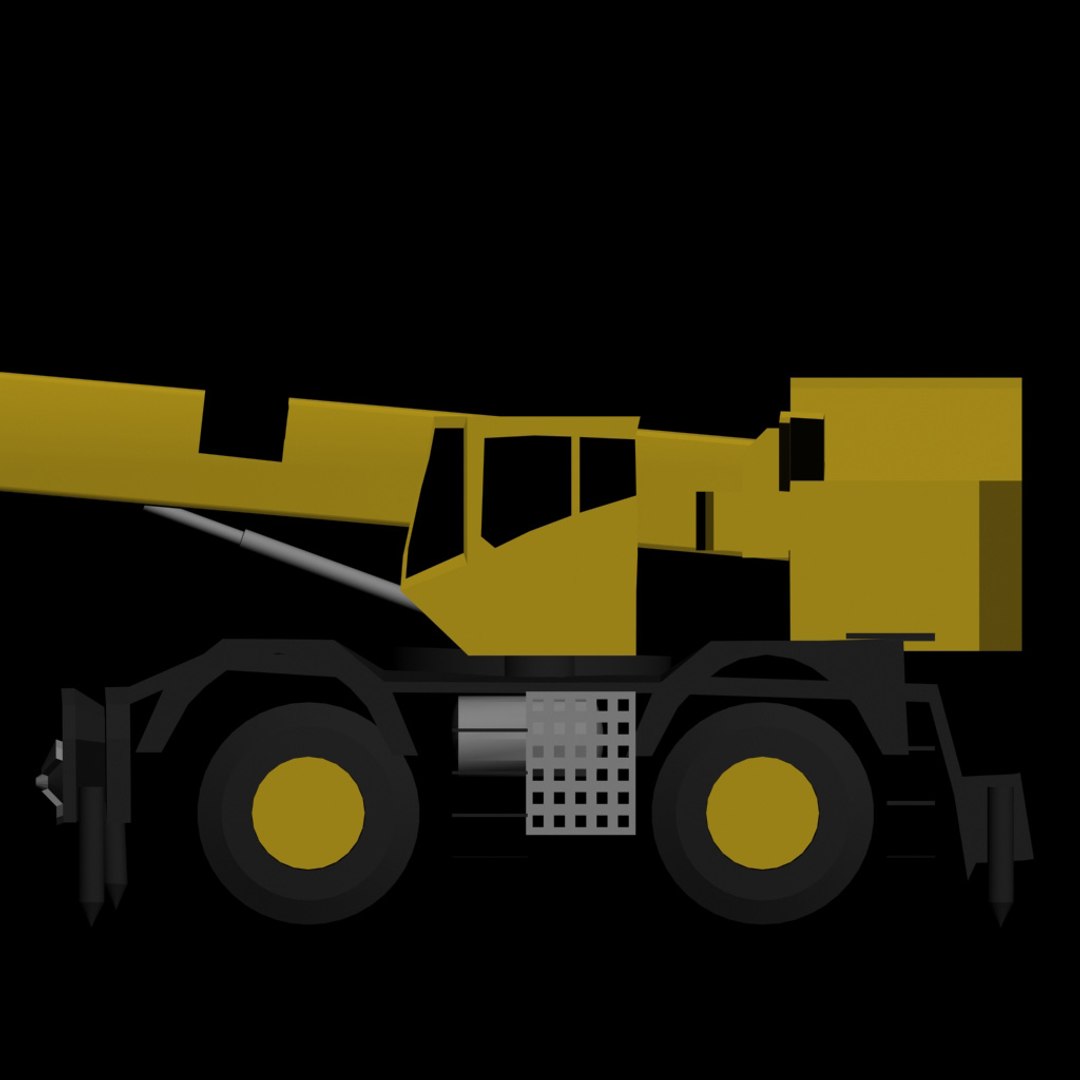 Grove Rt875 3d Model