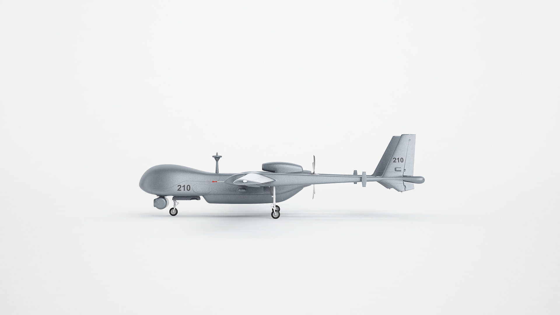UAV Heron TP 01 3D Model - TurboSquid 2163881