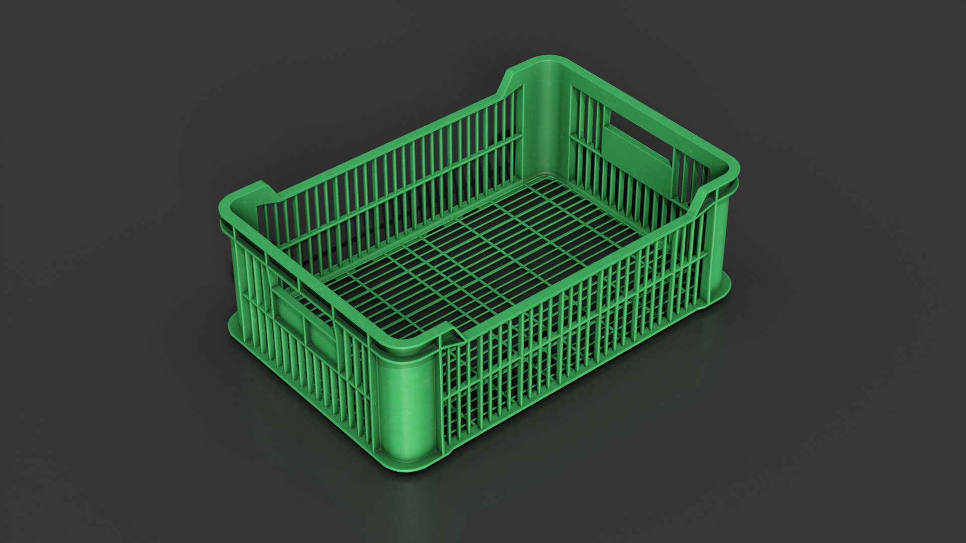 3D Plastic Fruit Box - TurboSquid 2341712