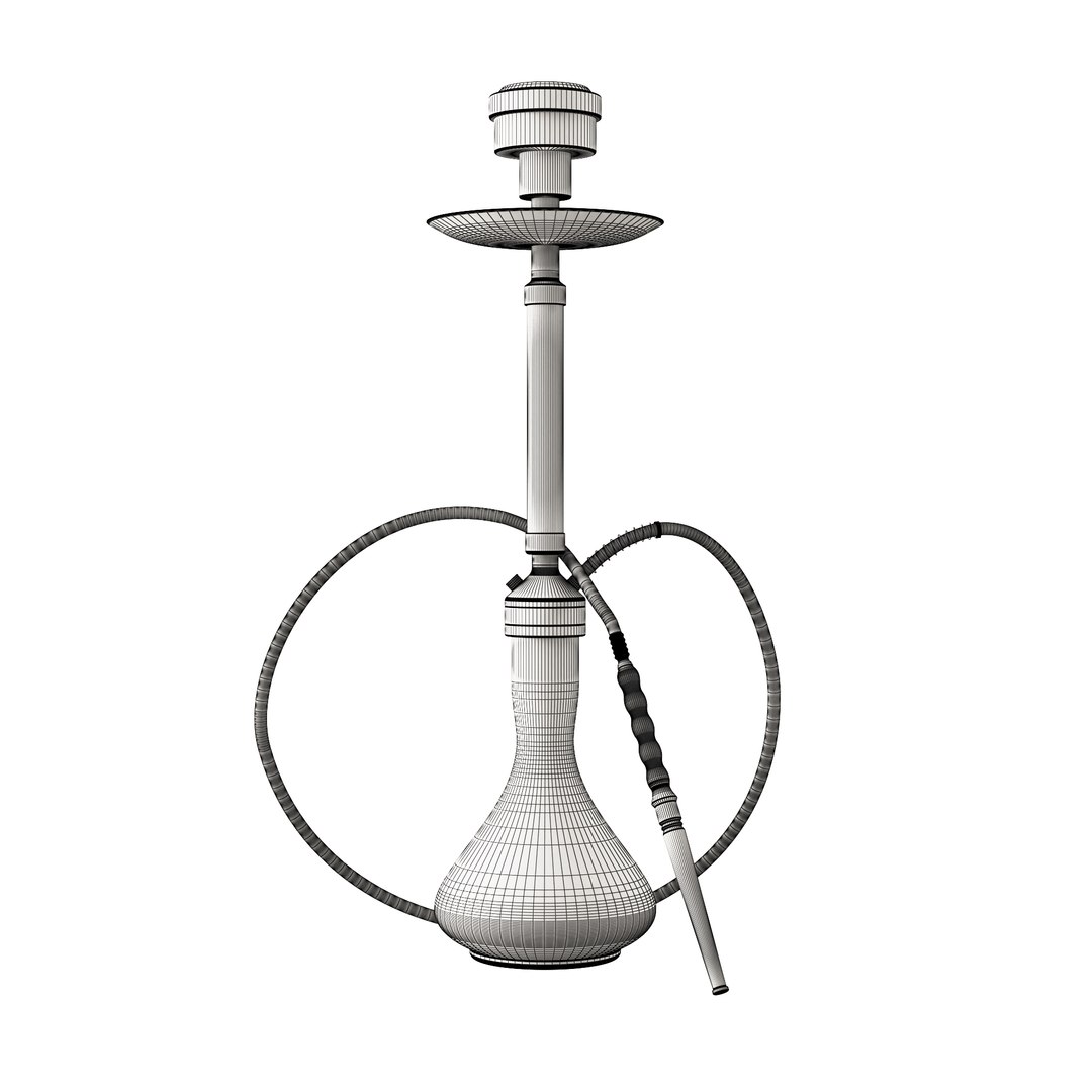 Hookah Model - TurboSquid 1486030