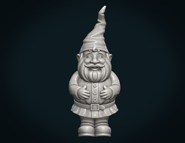3D model Print ready Gnome - TurboSquid 1747443