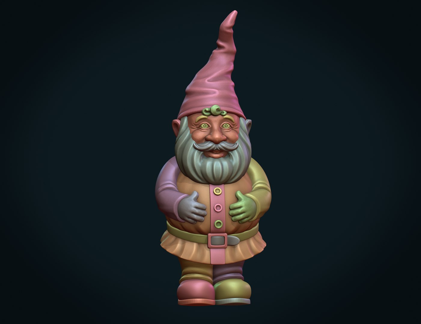 3D Model Print Ready Gnome - TurboSquid 1747443