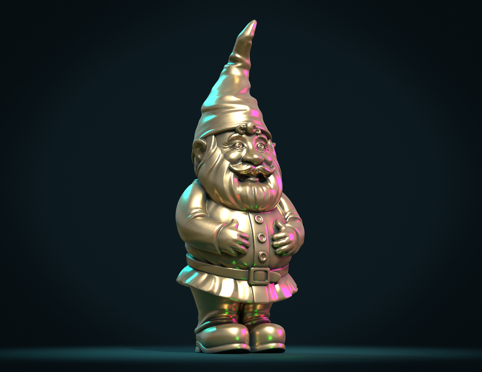 3D model Print ready Gnome - TurboSquid 1747443