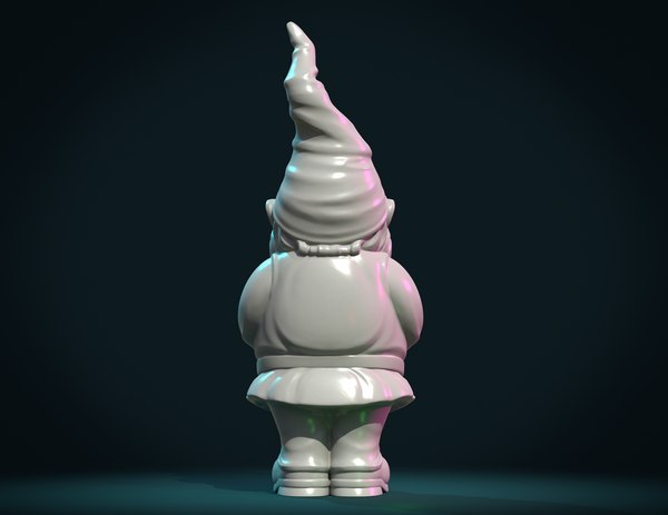 3D model Print ready Gnome - TurboSquid 1747443