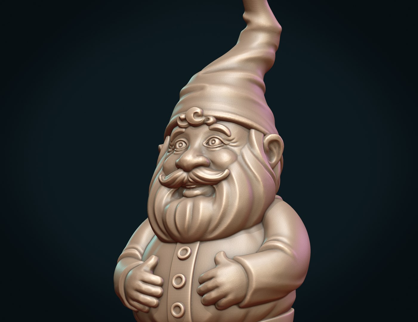3D Model Print Ready Gnome - TurboSquid 1747443