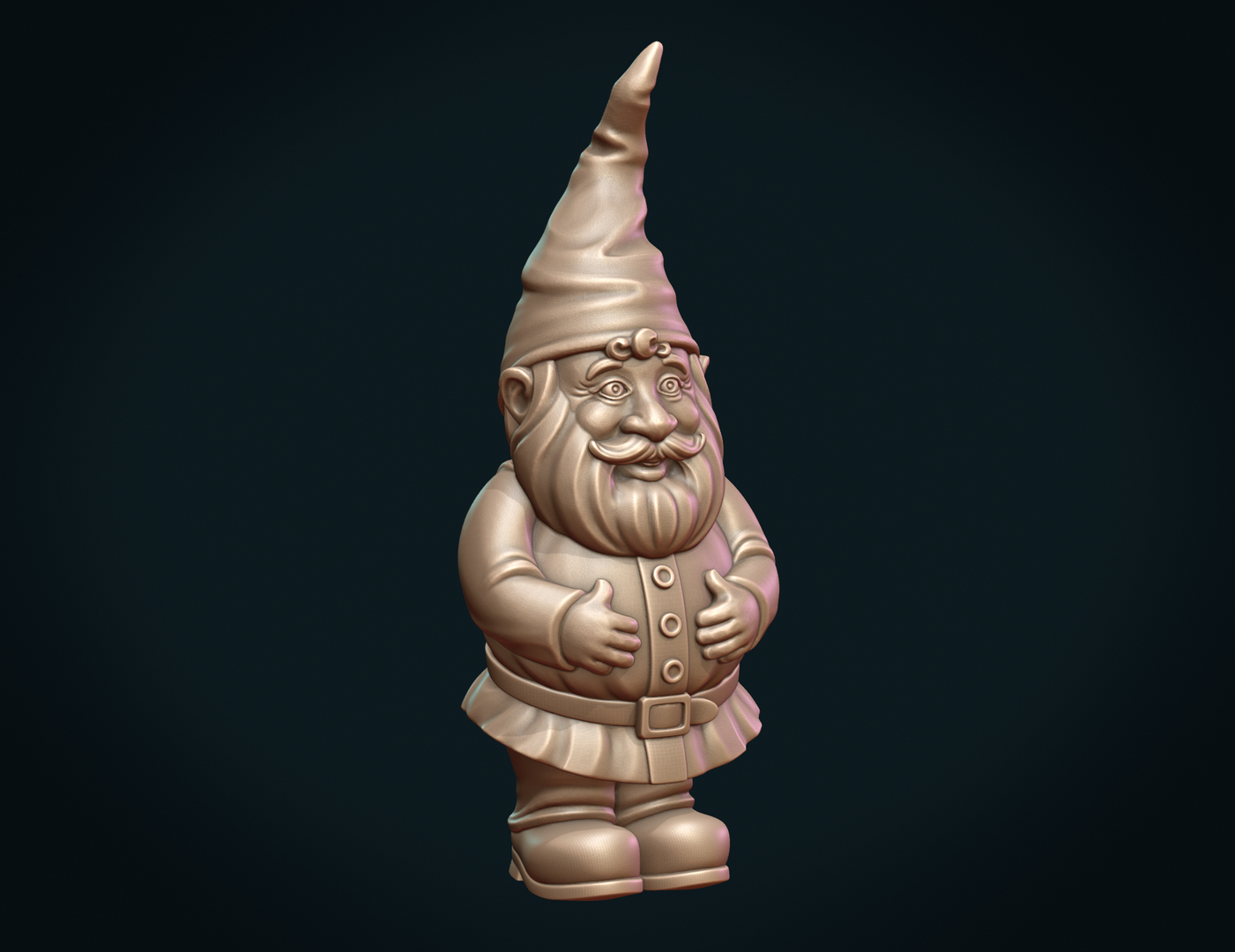 3D Model Print Ready Gnome - TurboSquid 1747443