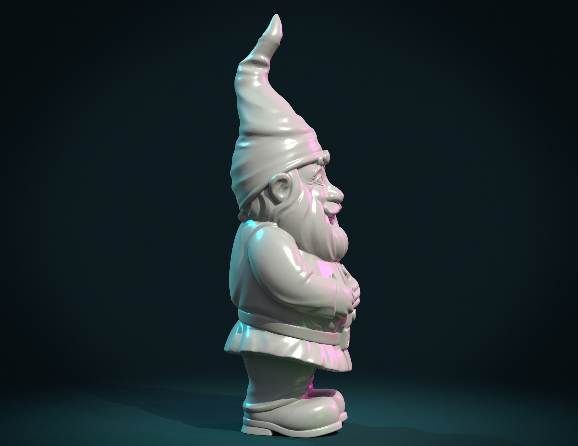 3D model Print ready Gnome - TurboSquid 1747443