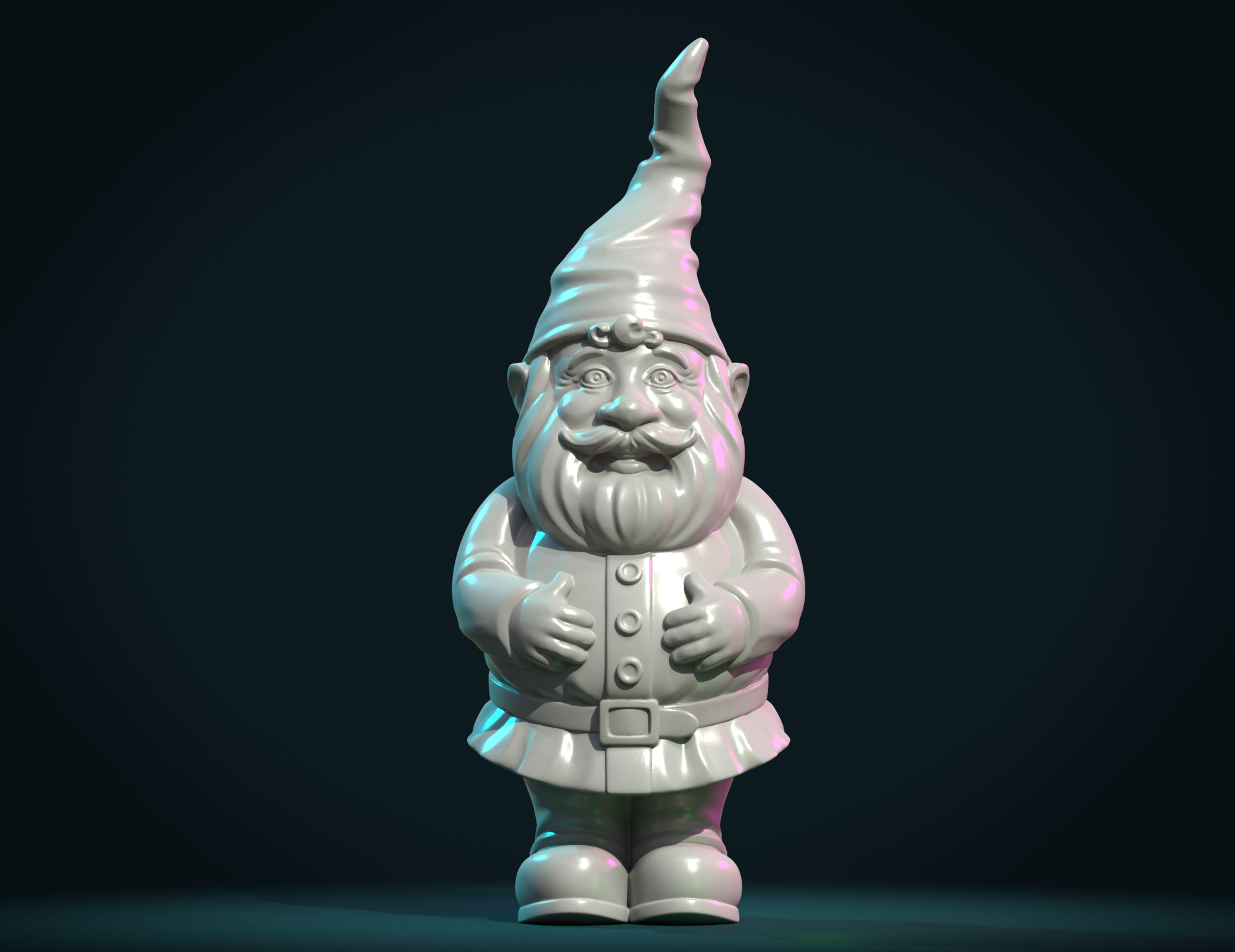3D model Print ready Gnome - TurboSquid 1747443