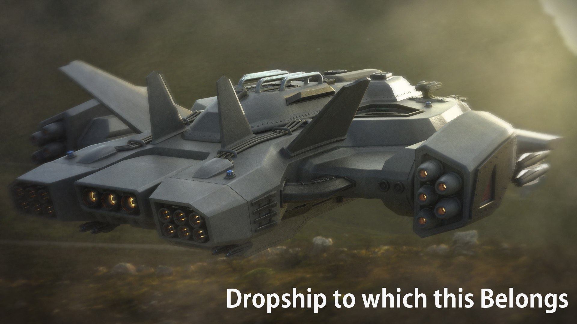 Free Sci Fi Dropship Landing Gear 3D Model - TurboSquid 1551476
