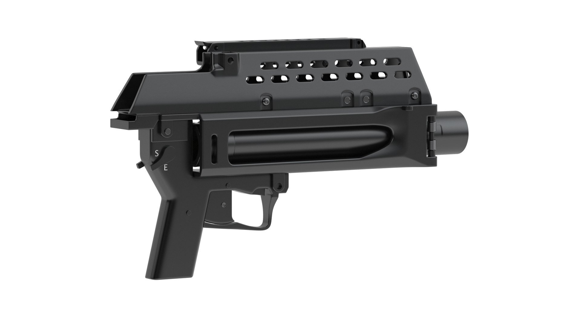 3D HK AG36 Grenade Launcher - TurboSquid 1746491