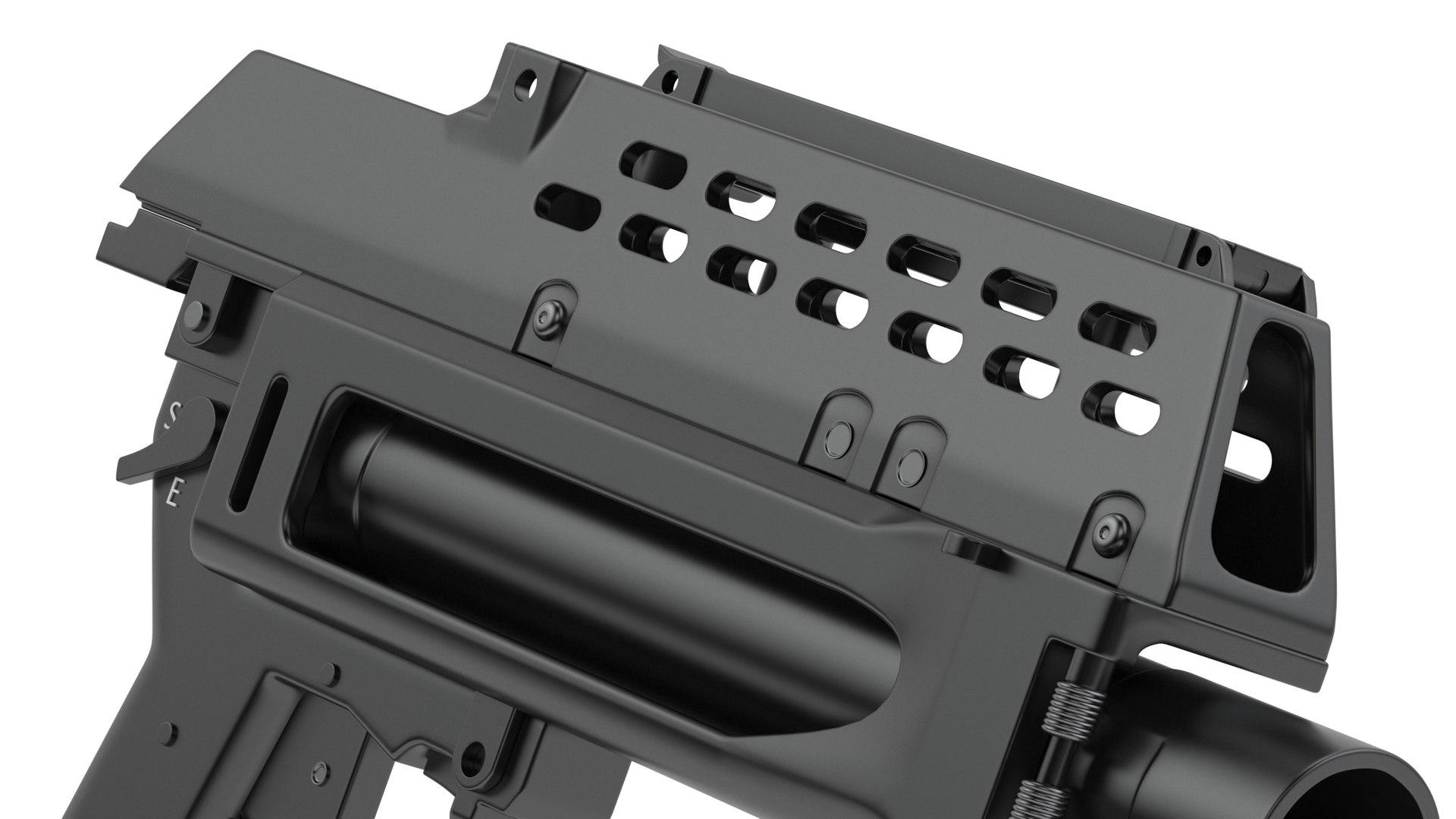 3D HK AG36 Grenade Launcher - TurboSquid 1746491