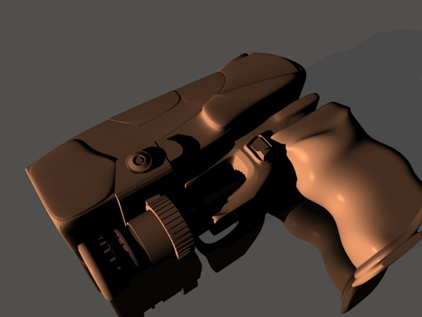3d Sci Fi Gun
