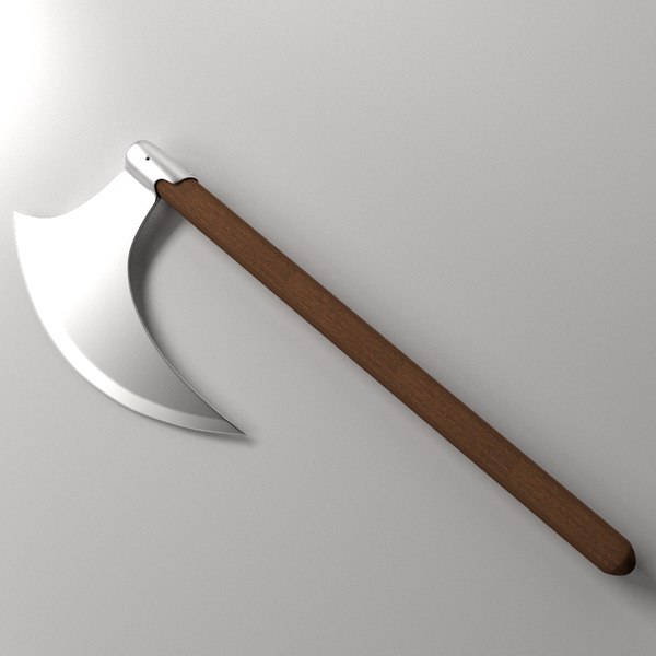 3dsmax sickle axe