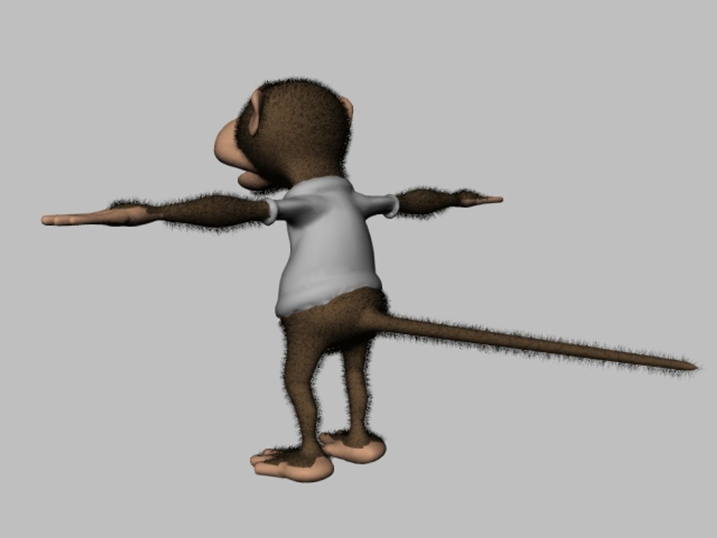 3d Nice Monkey