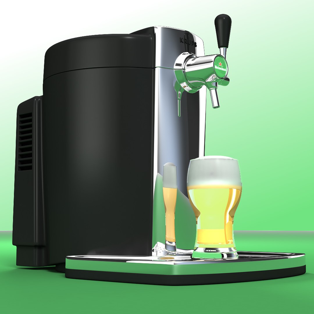 3dsmax beer tender