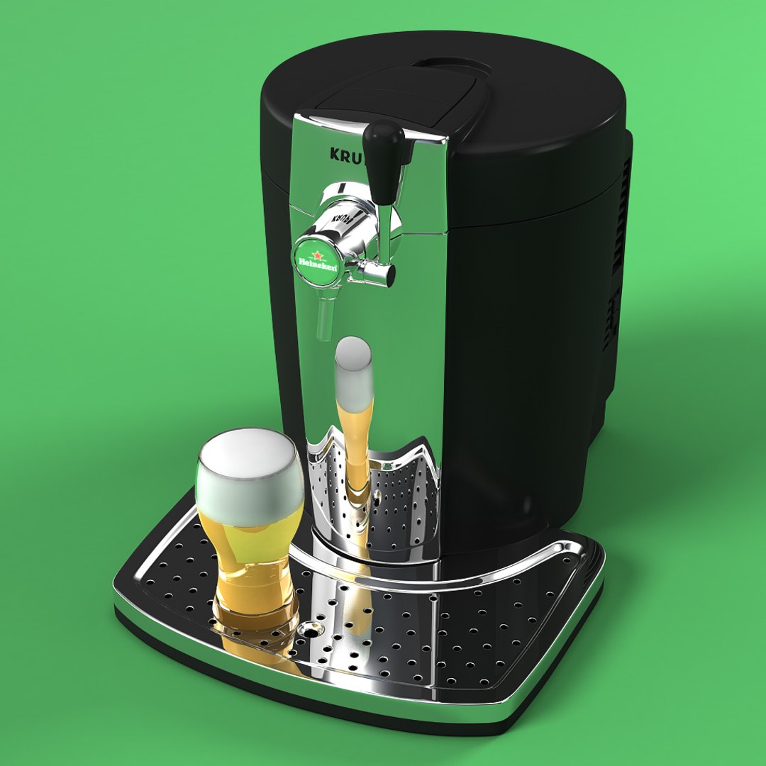 3dsmax beer tender