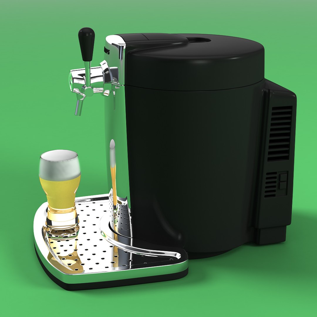 3dsmax beer tender