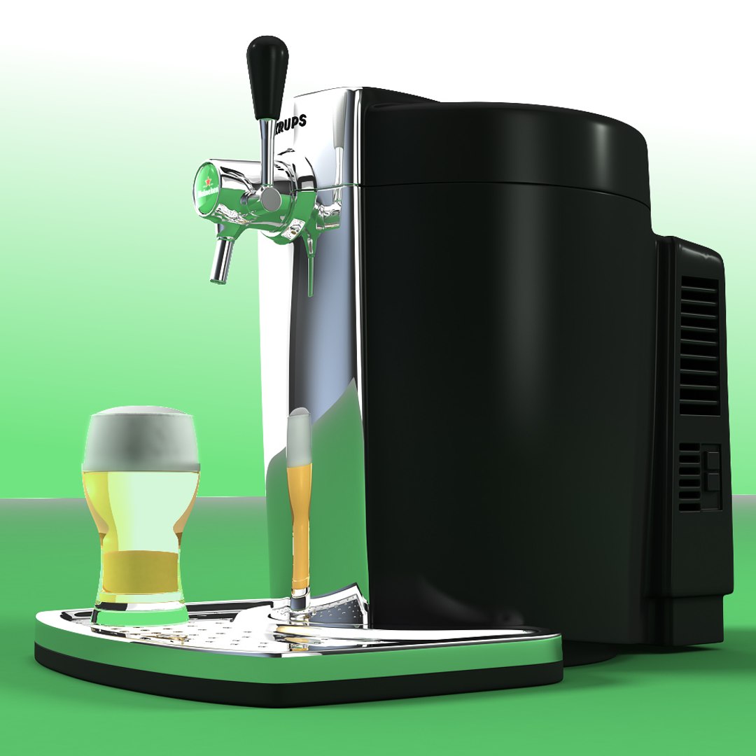 3dsmax beer tender