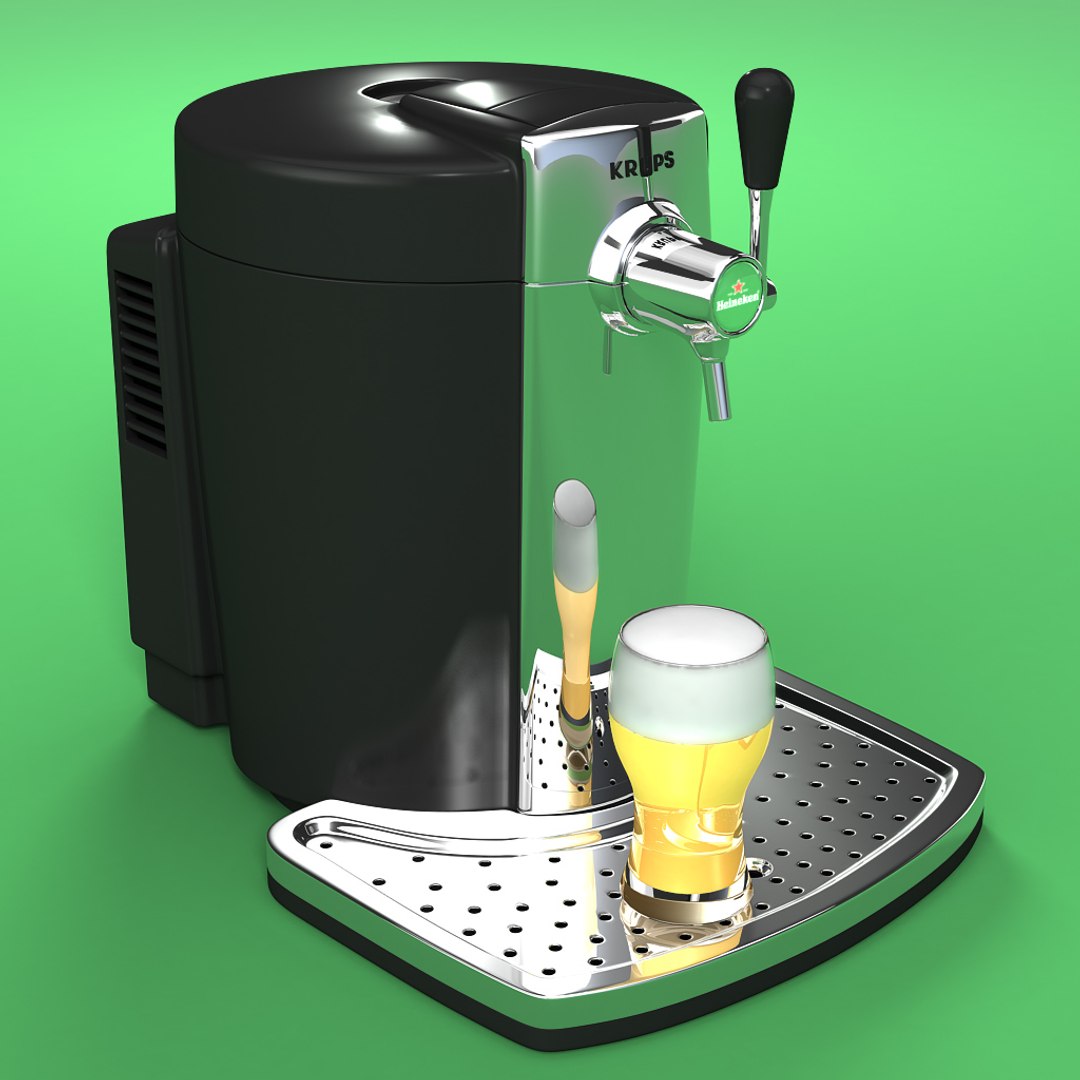 3dsmax beer tender