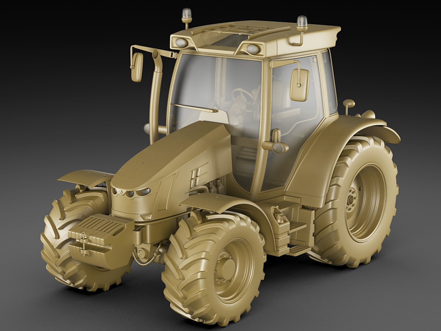 3d Model Massey Ferguson 5600
