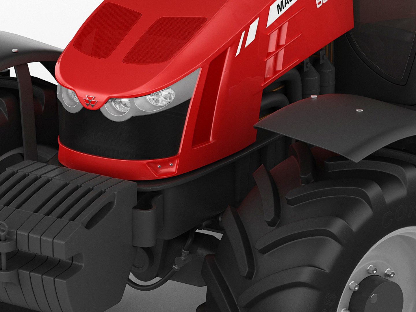 3d Model Massey Ferguson 5600
