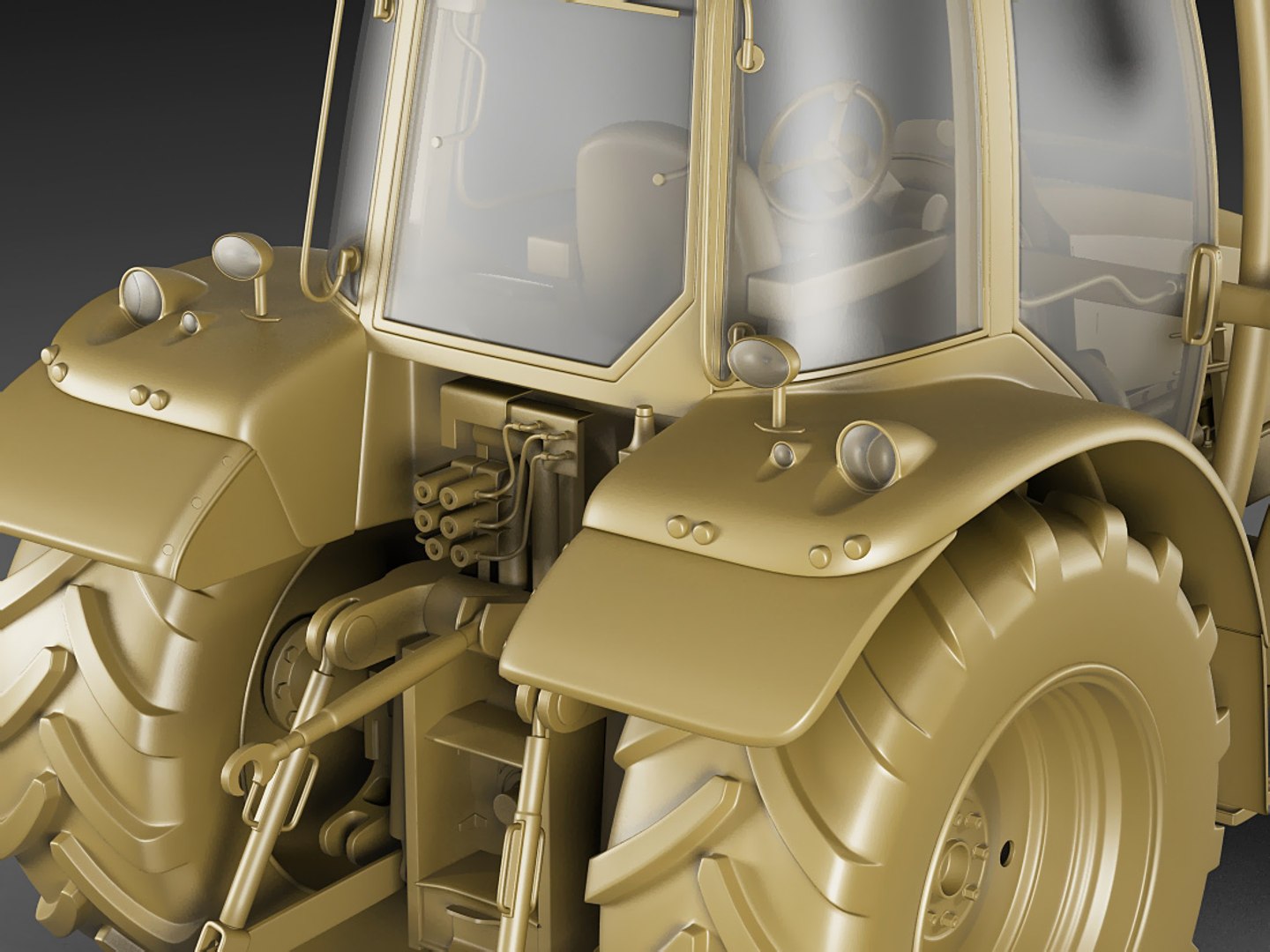 3d Model Massey Ferguson 5600