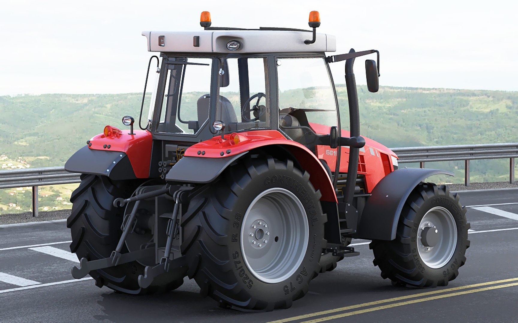 3d Model Massey Ferguson 5600