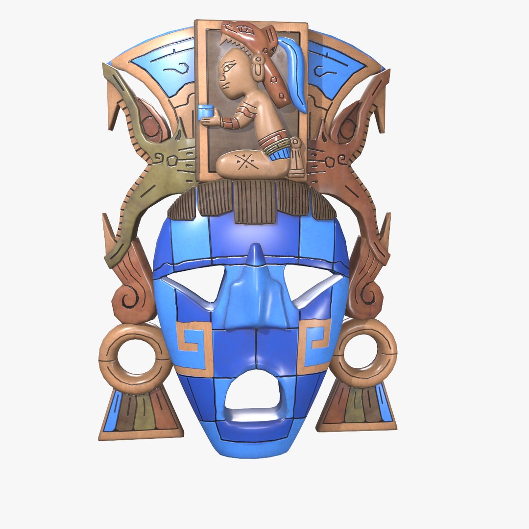 Maya Masks Collection 3D Model - TurboSquid 1849308