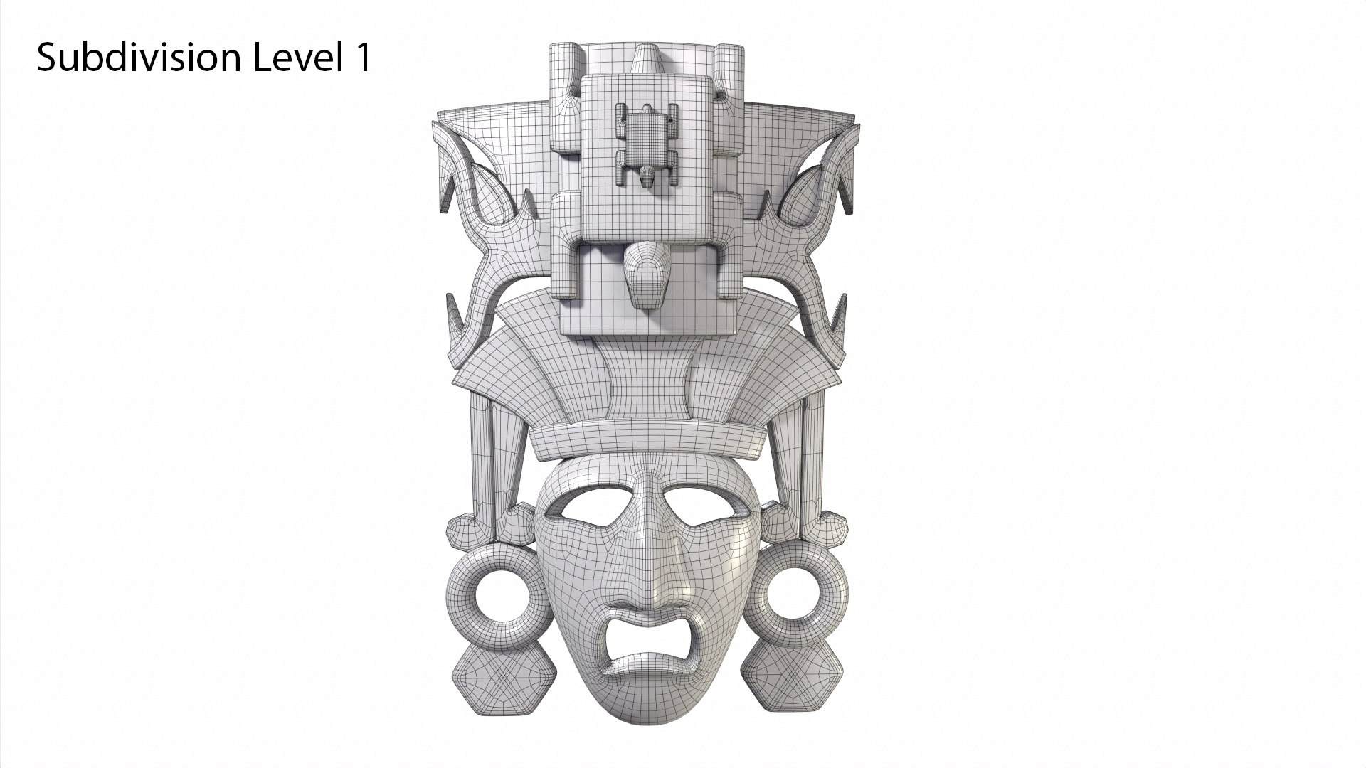 Maya Masks Collection 3D model - TurboSquid 1849308