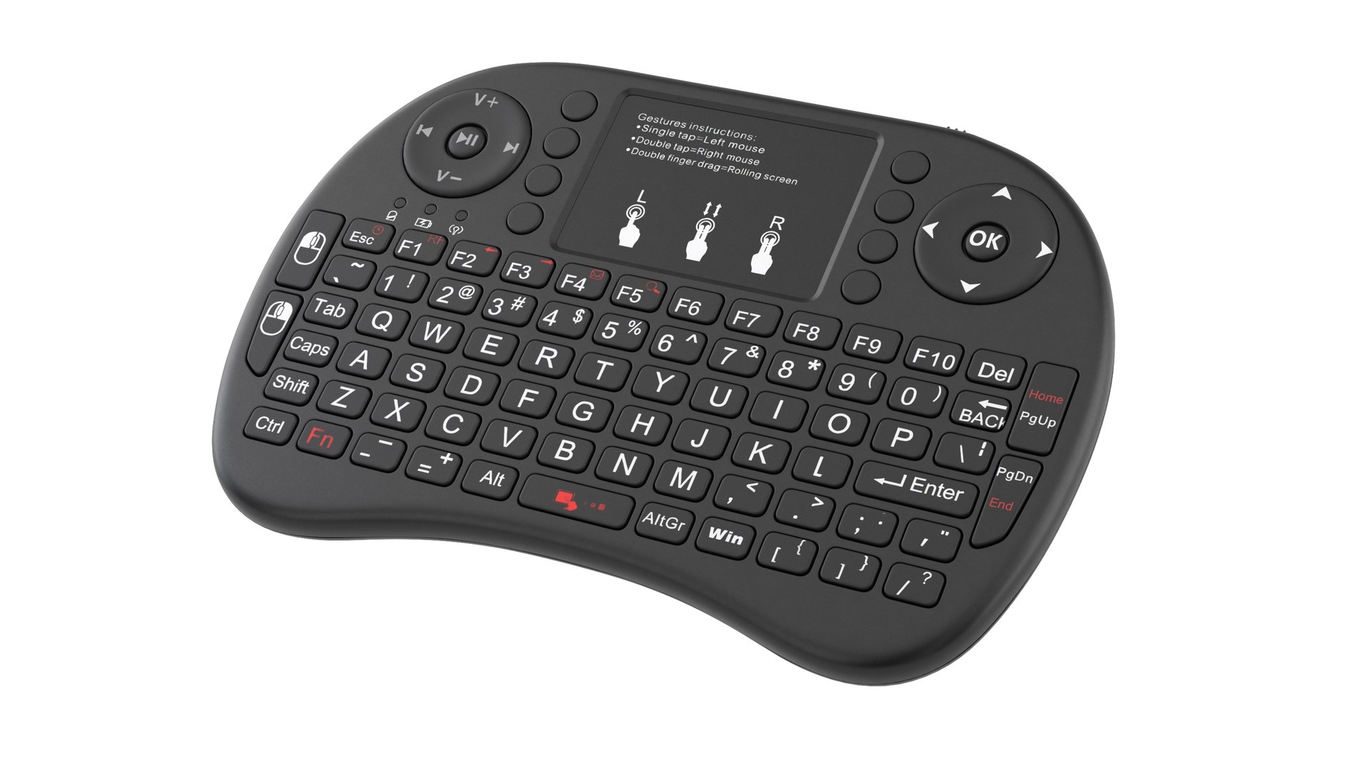 Mini Remote Keyboard 3D Model - TurboSquid 2342914