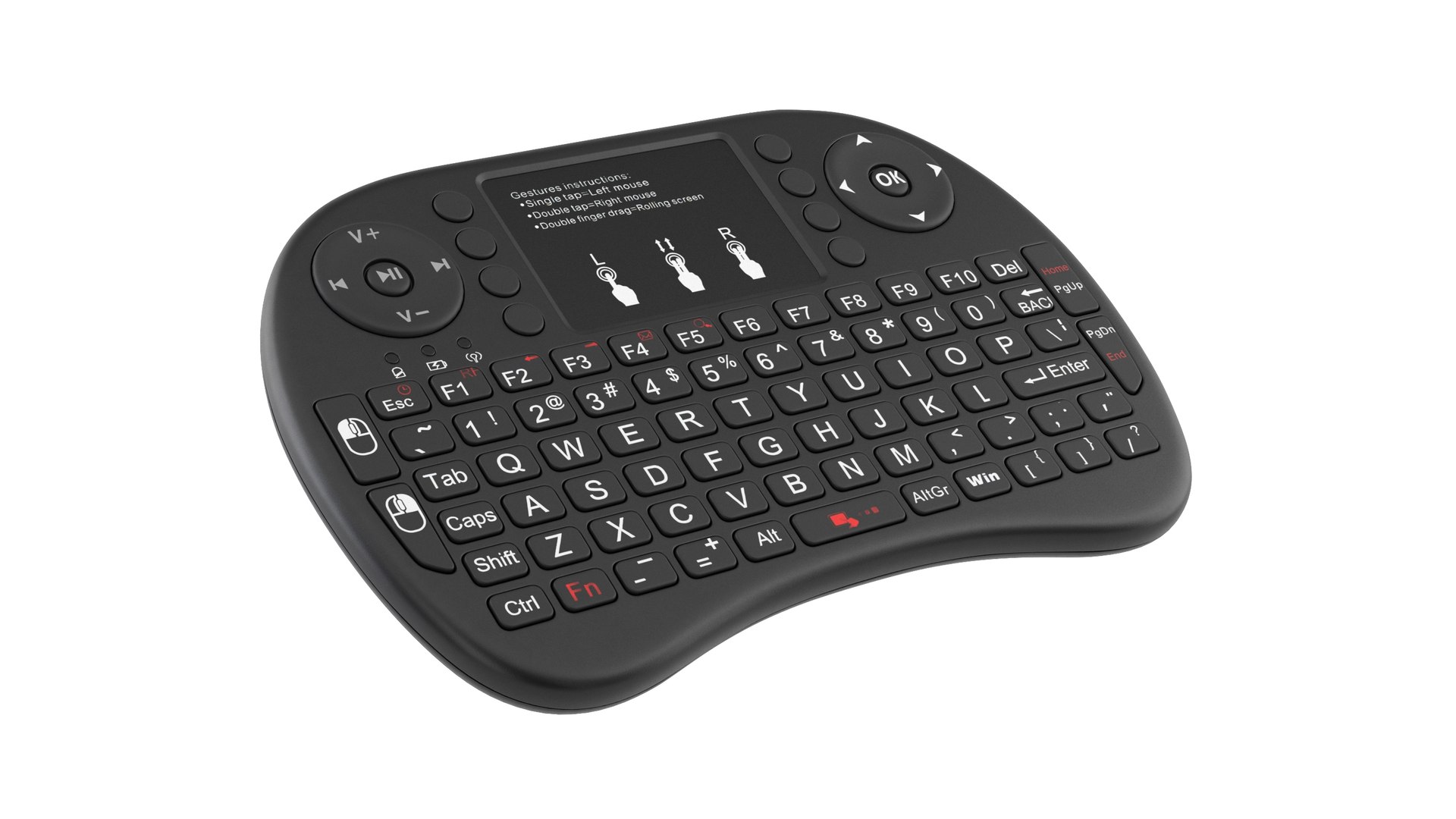 Mini Remote Keyboard 3D Model - TurboSquid 2342914