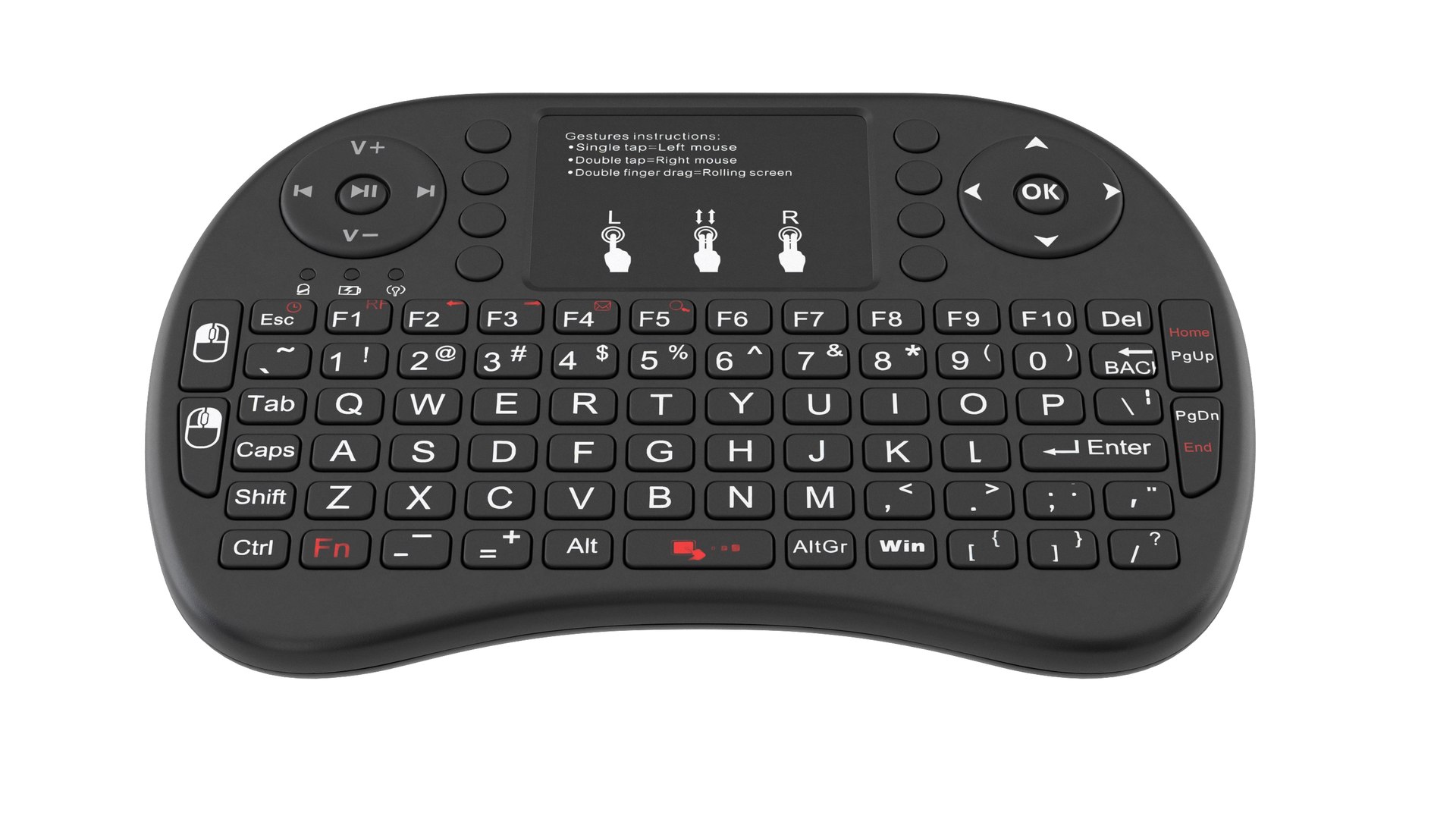 Mini Remote Keyboard 3D Model - TurboSquid 2342914