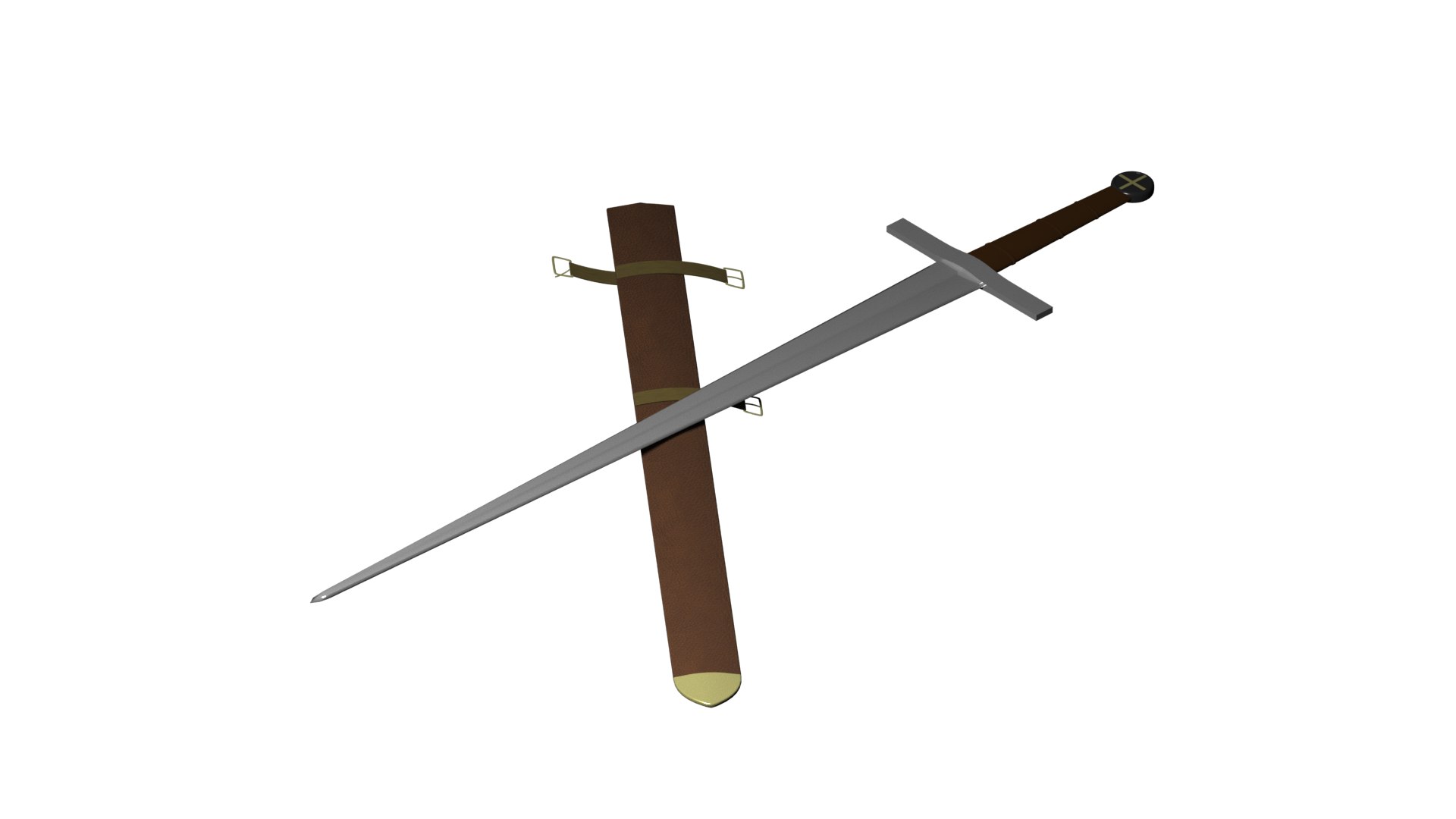 Free Knights One-handed Sword 3D Model - TurboSquid 2133493