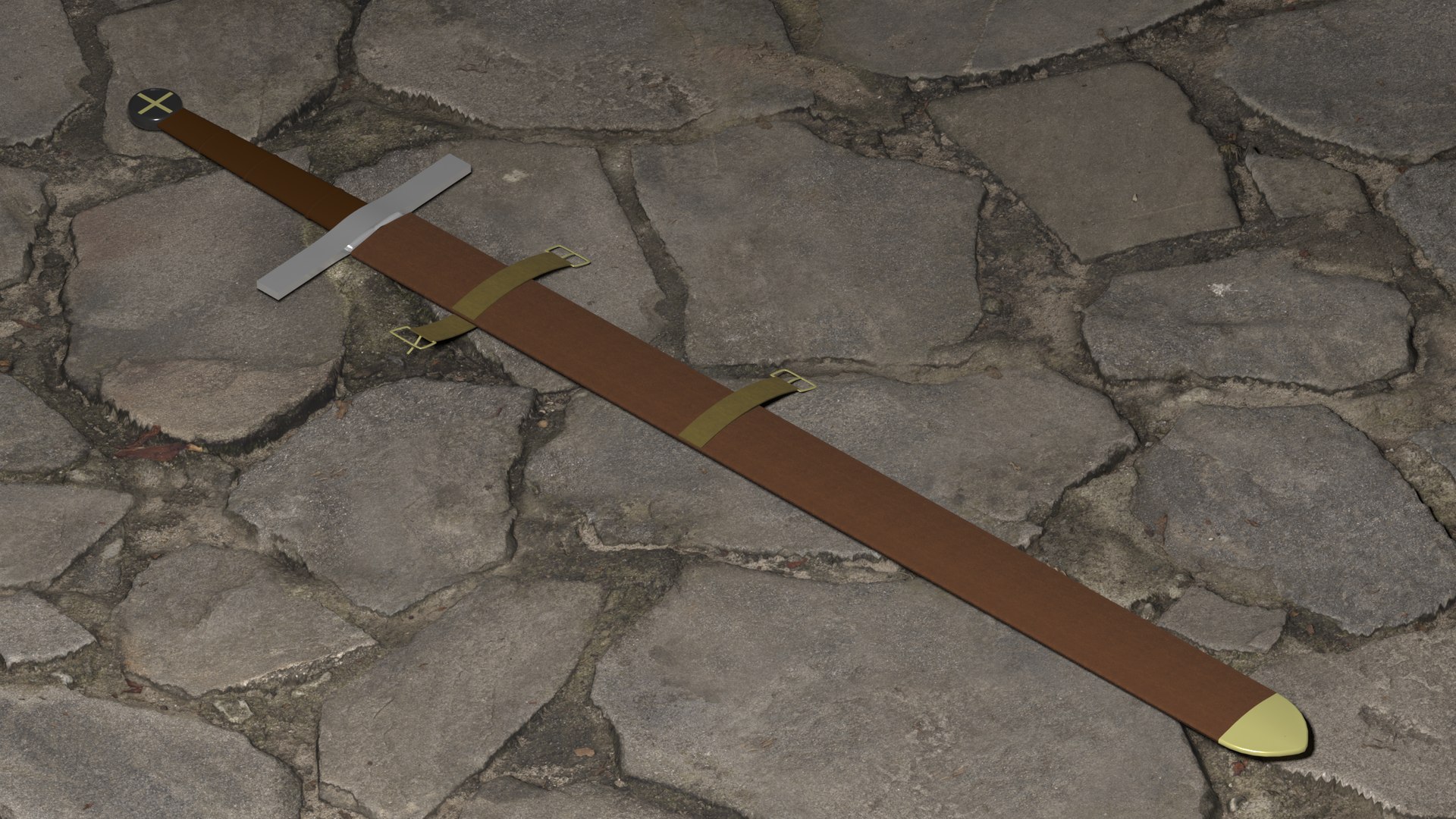 Free Knights One-handed Sword 3D Model - TurboSquid 2133493