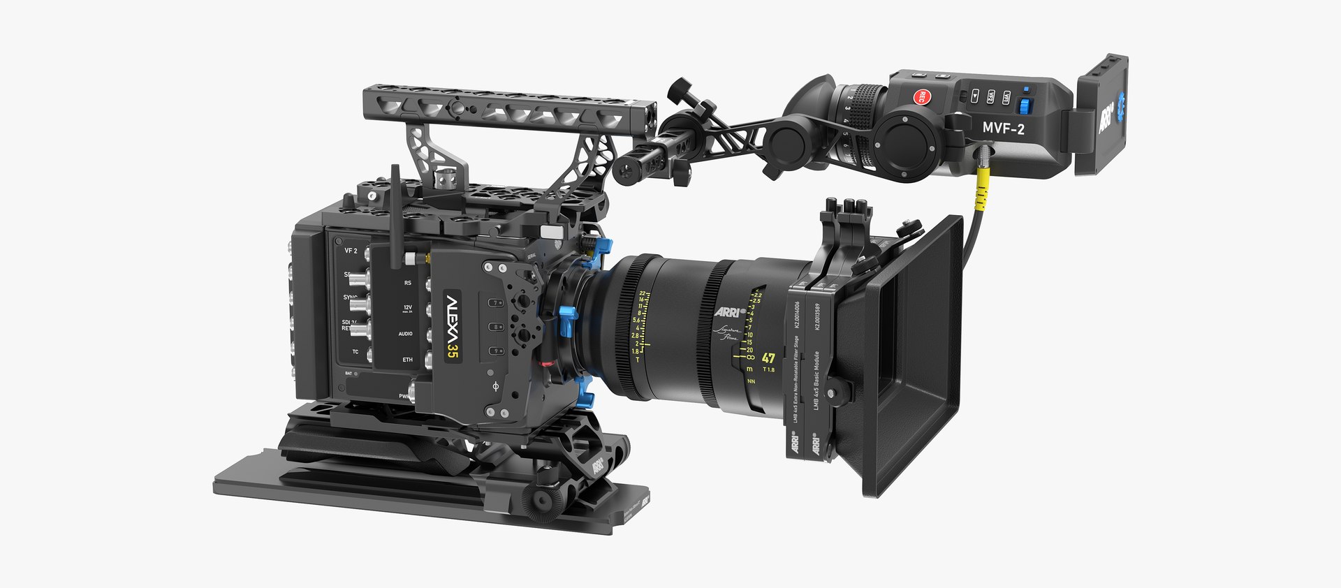ARRI ALEXA 35 With Production-set Accessories 3D Model - TurboSquid 2119082