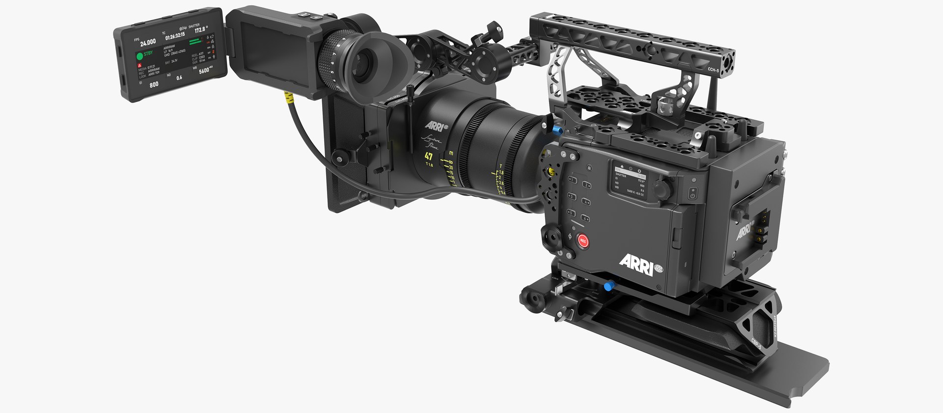 ARRI ALEXA 35 With Production-set Accessories 3D Model - TurboSquid 2119082