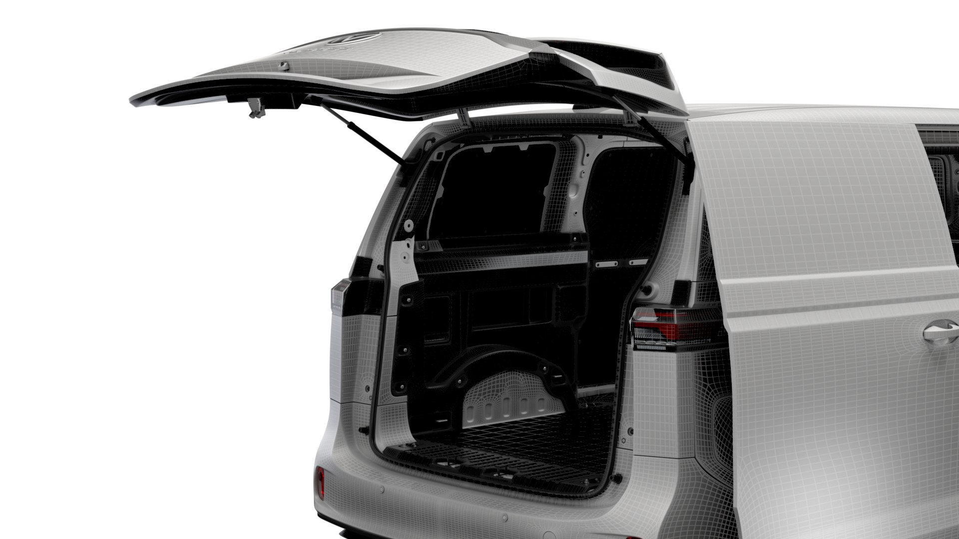 3D VW ID Buzz Cargo LWB GTX Valve 2024 Model - TurboSquid 2285983